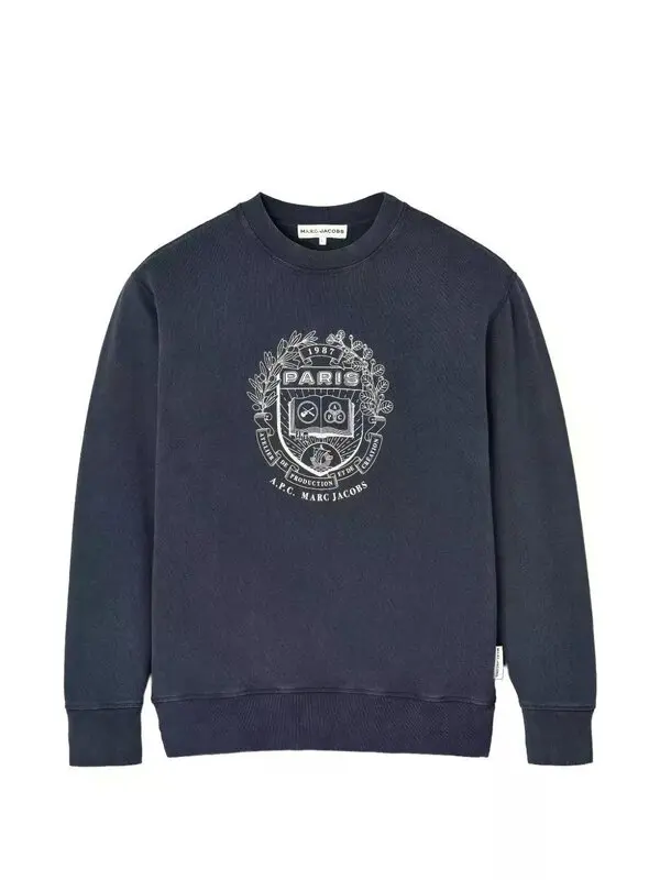 Marc Jacobs The Shrunken Paris Crew-neck Sweater