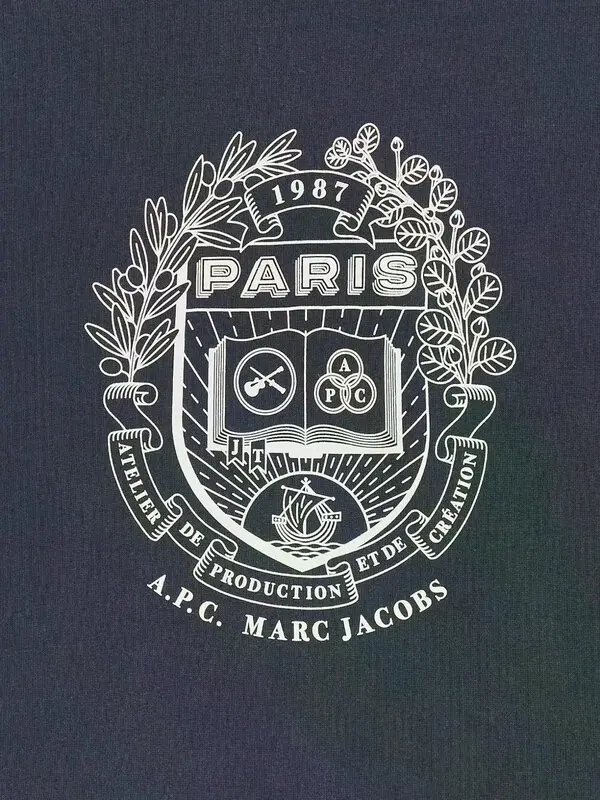 Marc Jacobs The Shrunken Paris Crew-neck Sweater