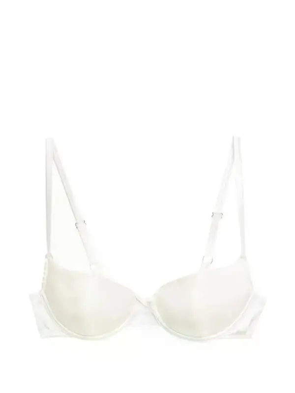 Fleur Du Mal Balconette-style Molded Bra - Neutrals