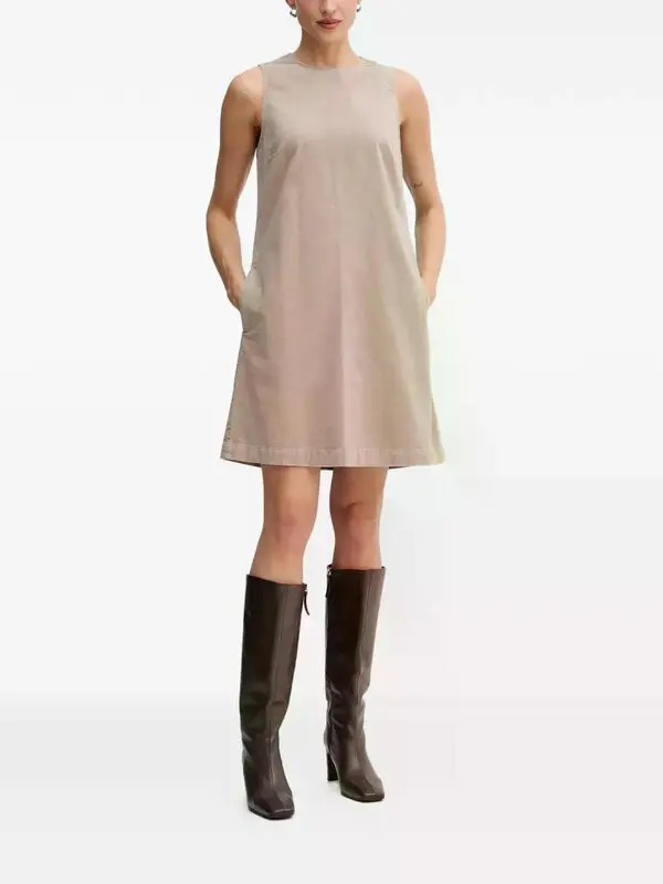 Marc O'polo Sleeveless Mini Dress - Neutrals