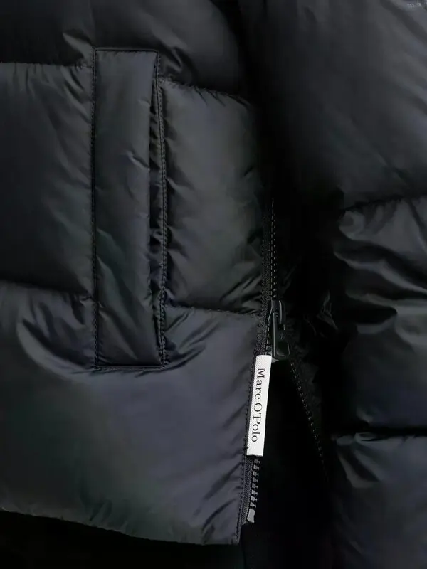 Marc O'polo Hooded Padded Jacket - Black