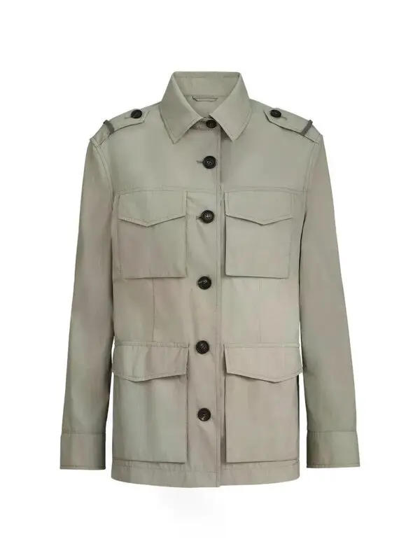 Brunello Cucinelli Flap-pocket Jacket - Neutrals