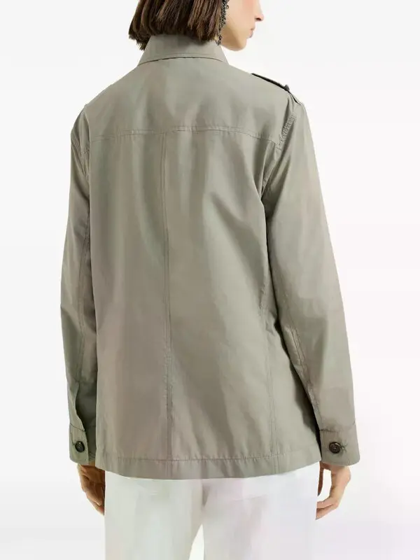 Brunello Cucinelli Flap-pocket Jacket - Neutrals
