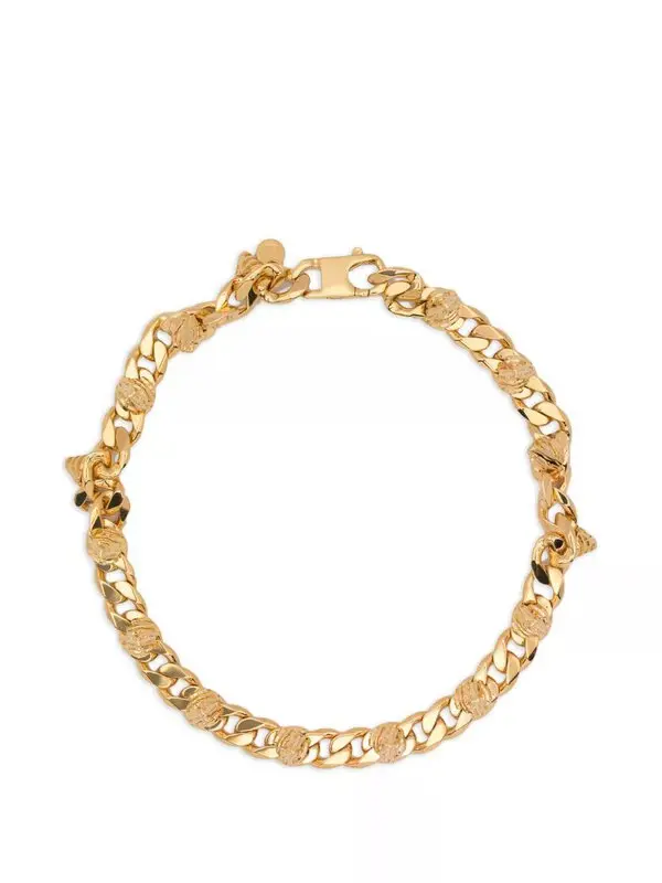 LEONARDO VALENTINI Spiked Cone Studded Necklace - Gold