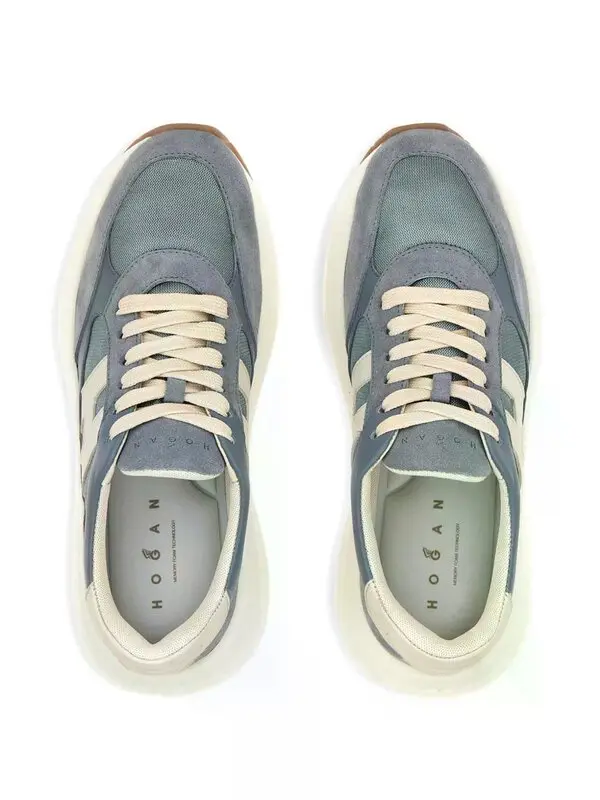 Hogan H696 Suede Sneakers - Blue