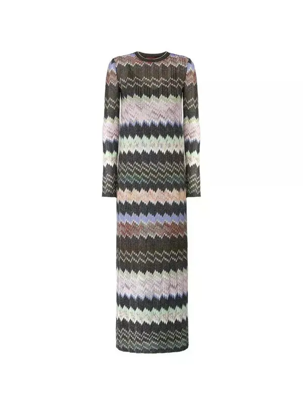 Missoni Zigzag Dress - Black