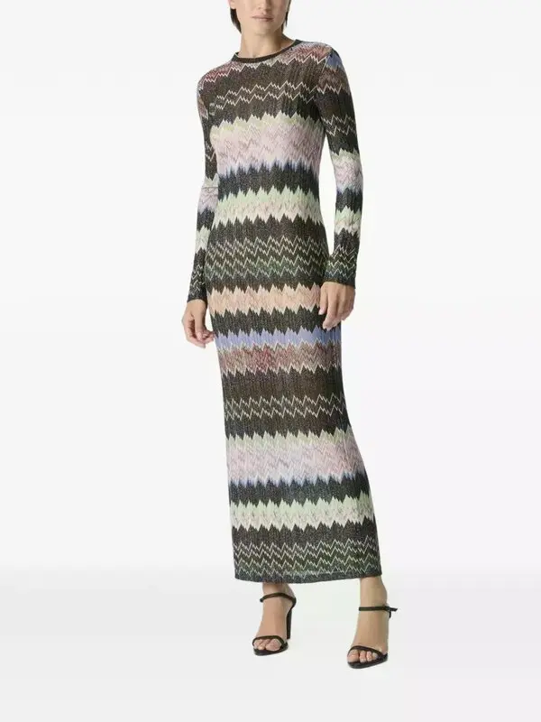 Missoni Zigzag Dress - Black