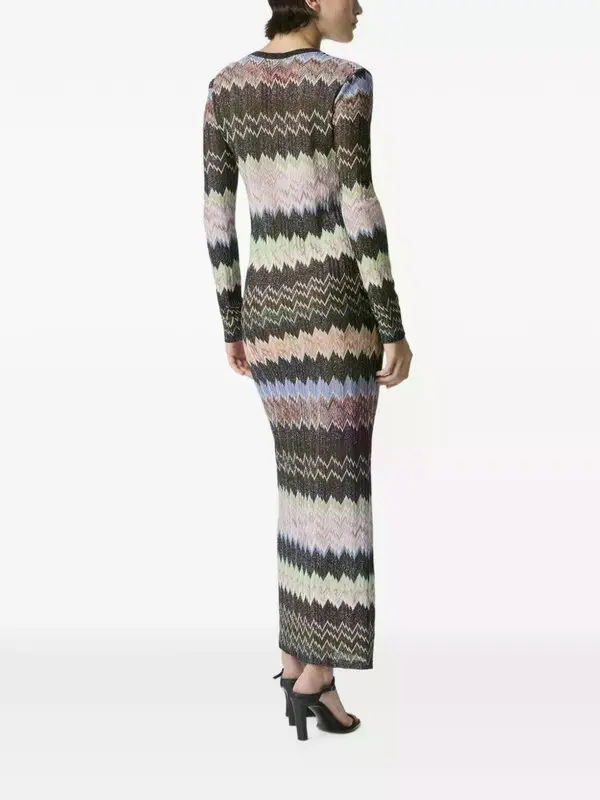Missoni Zigzag Dress - Black