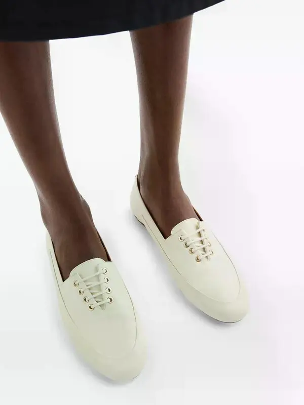 JIL SANDER Elyss Loafers - Neutrals