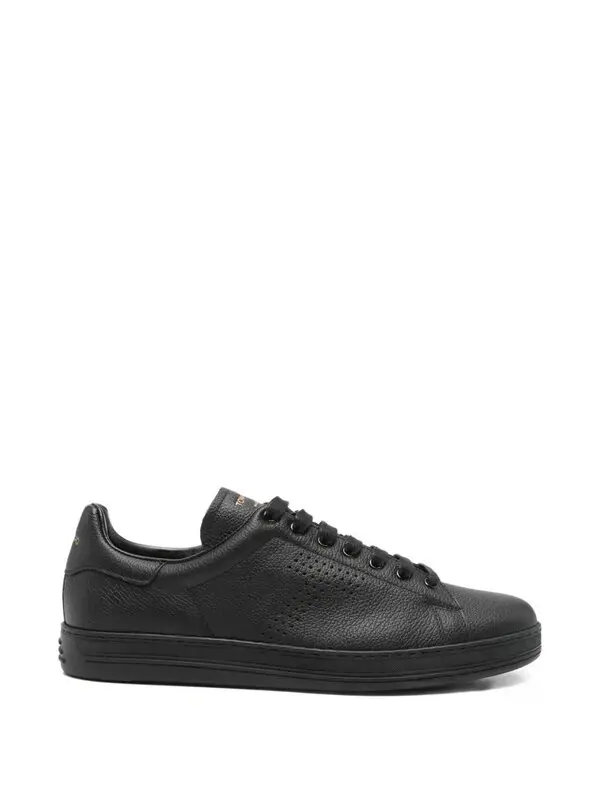 TOM FORD Perforated Leather Sneakers