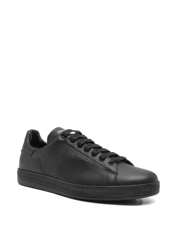 TOM FORD Perforated Leather Sneakers