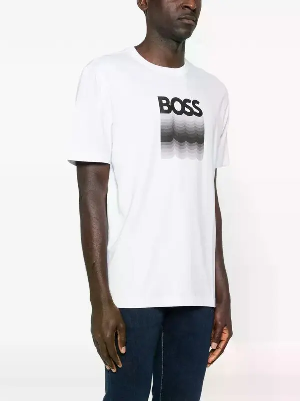 BOSS Regular-fit T-shirt In Cotton Jersey - White