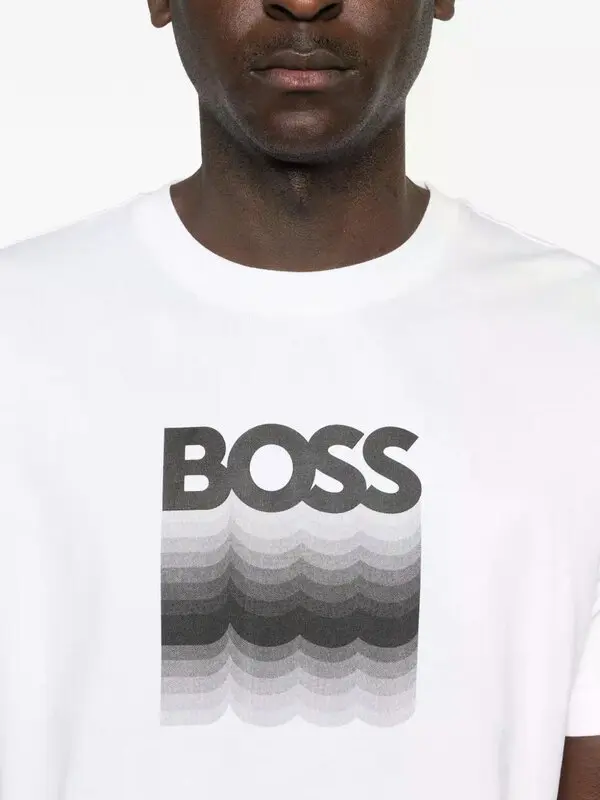 BOSS Regular-fit T-shirt In Cotton Jersey - White