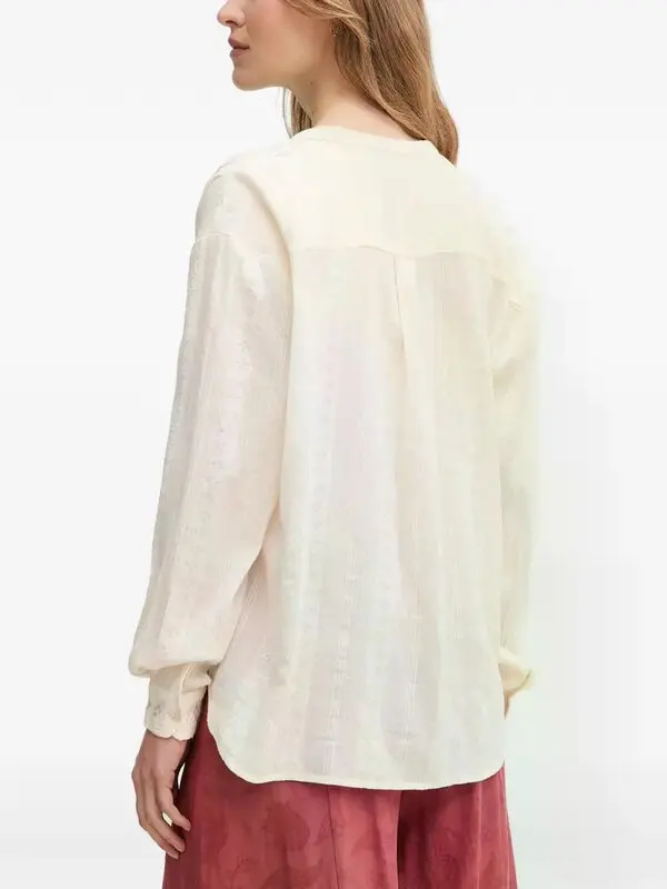 HOSS INTROPIA Floral-embroidered Blouse