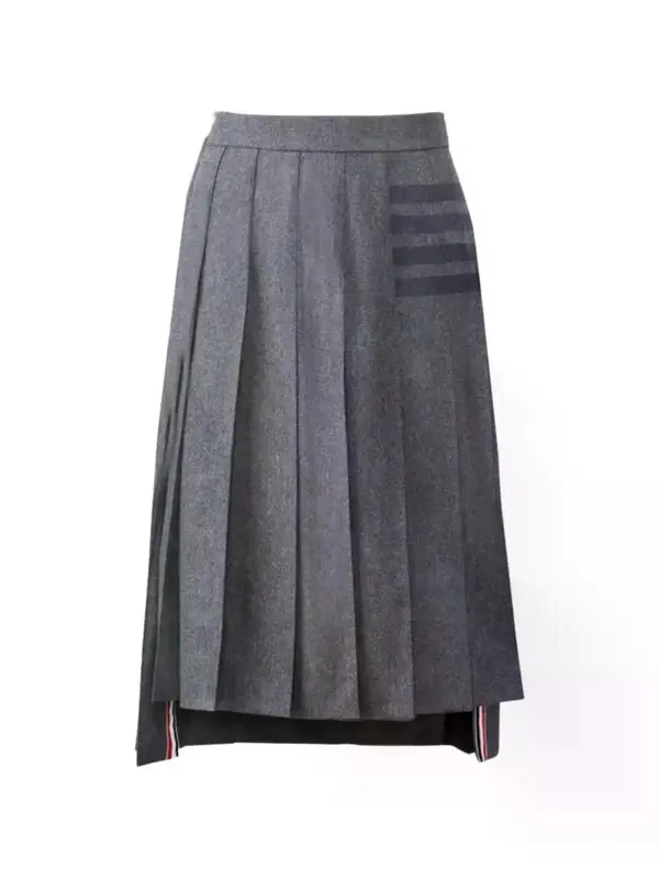 Thom Browne Pleated Stripe Skirt