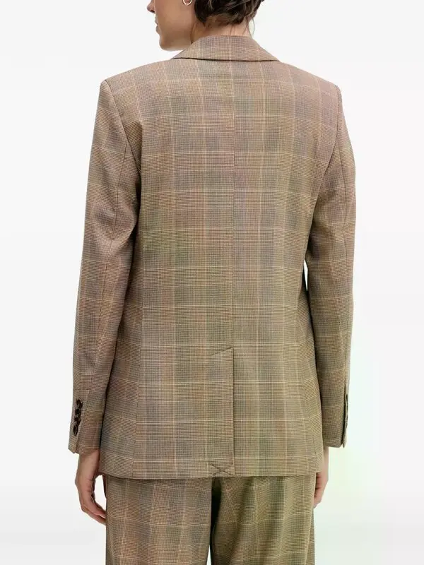 Sisley Checked Blazer