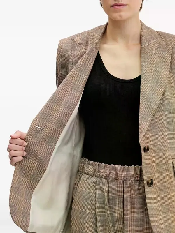 Sisley Checked Blazer