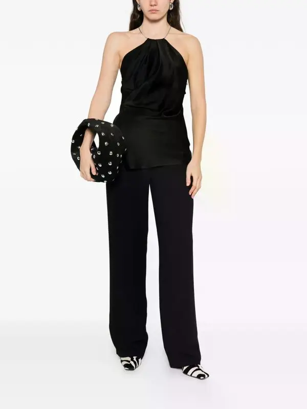 Victoria Beckham Halterneck Sleeveless Blouse