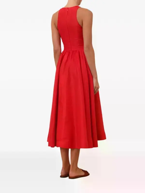 Zimmermann Patience Cut-out Dress - Red