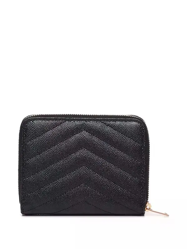 Saint Laurent Chevron Logo Wallet