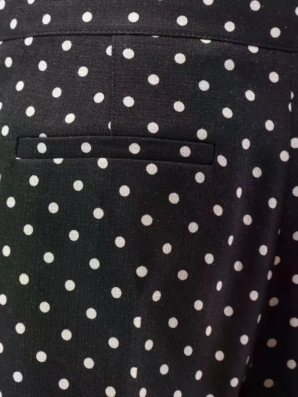 Valentino Garavani Polka-dot Flared Trousers