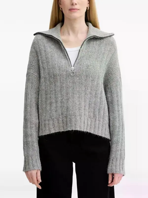 Marc O'polo Zip-neck Sweater