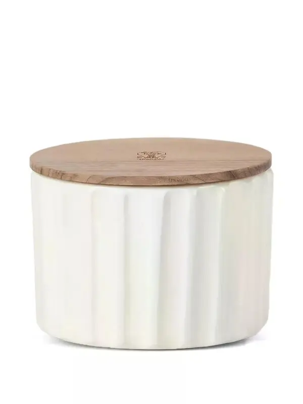 Brunello Cucinelli Ridged Ceramic Scented Candle - White