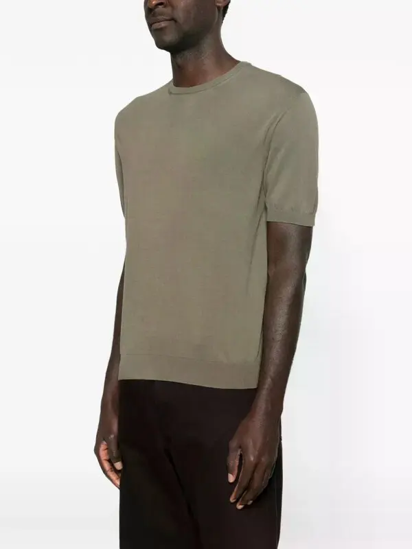 Malo Crew-neck Short Sleeve Sweater