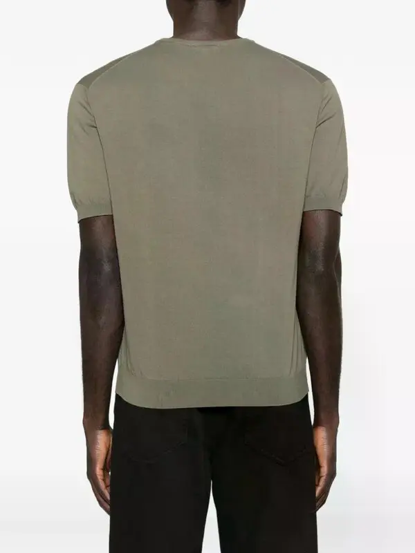 Malo Crew-neck Short Sleeve Sweater