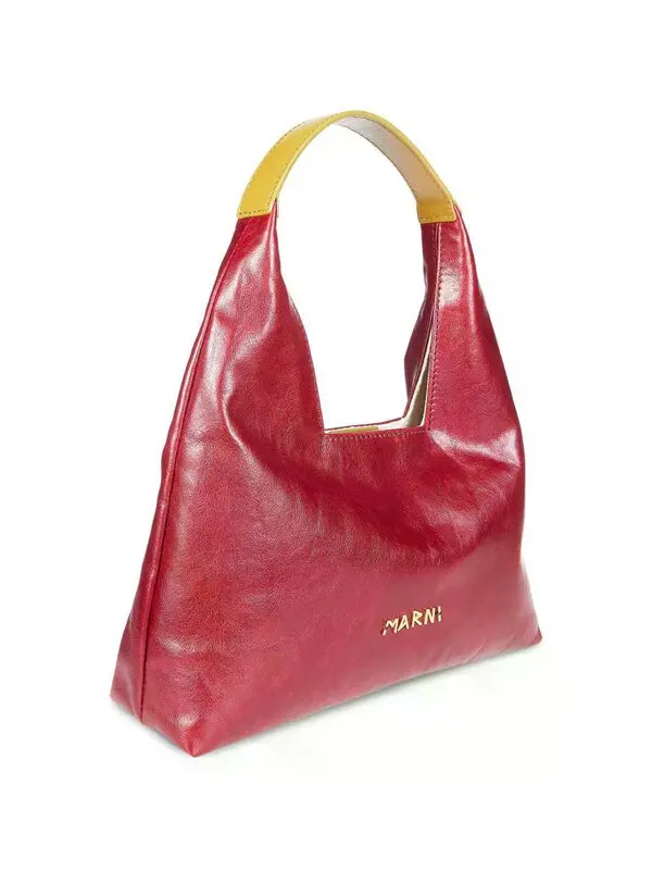 Marni Mini Trapeze Top Handle Shoulder Bag - Red