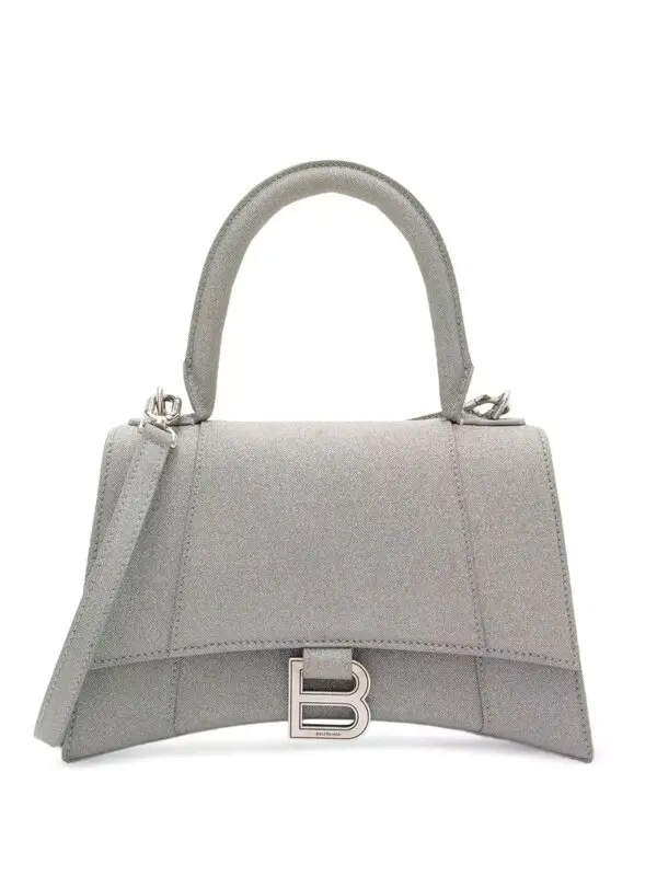 Balenciaga Hourglass Top-handle Tote Bag - Grey