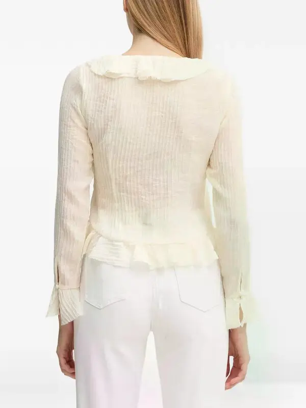 HOSS INTROPIA Ruffled Floral Blouse