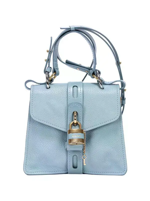 Chloé Aby Day Small Handle Bag With Lock Detail