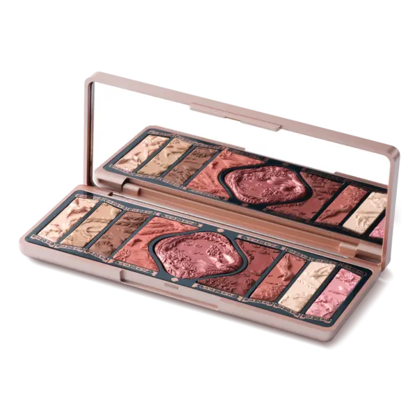 FLORASIS Floral Engraving Phoenix Makeup Palette - 04 Burgundy Sunset