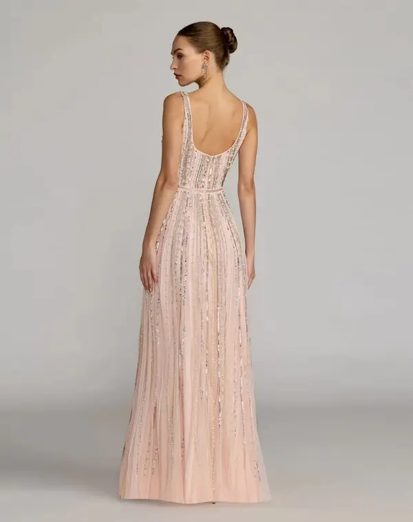 Mac Duggal Embellished A-line Gown