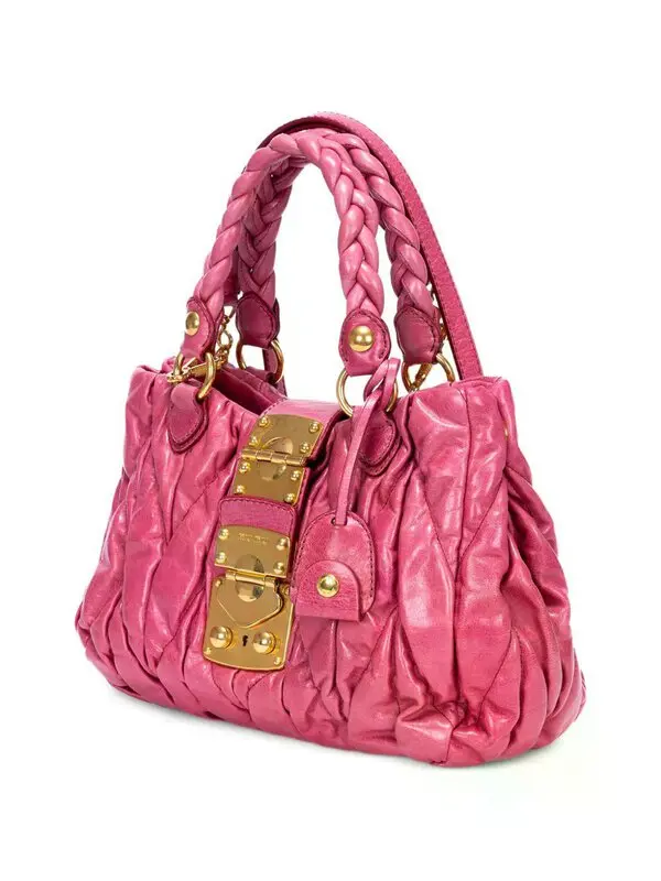 Miu Miu Quilted Two-handle Shoulder Bag