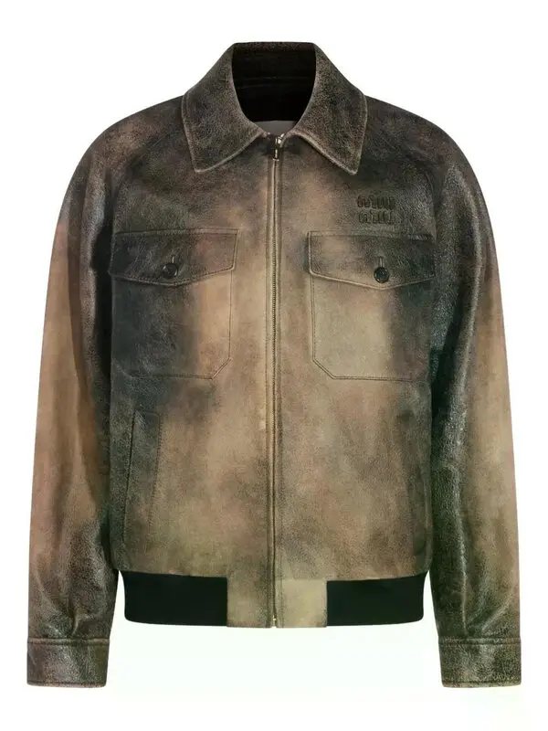 Miu Miu Leather Jacket
