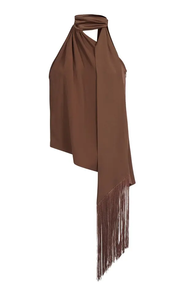 TALLER MARMO Astor Scarf-neck Top