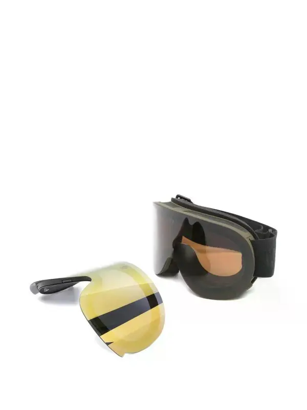 Moncler Shield-frame Ski Goggles