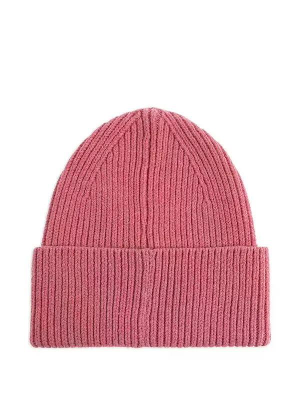 Isabel Marant Étoile Ribbed Knit Beanie Hat - Pink
