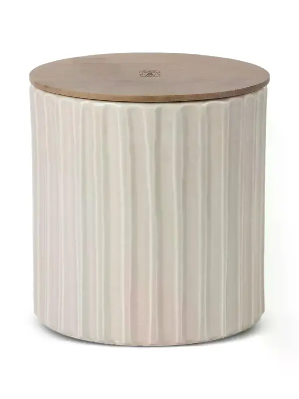 Brunello Cucinelli Ridged Ceramic Vessel Candle - Neutrals