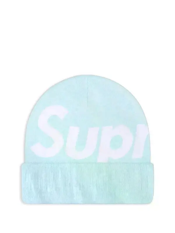 Supreme Logo-detail Beanie - Blue