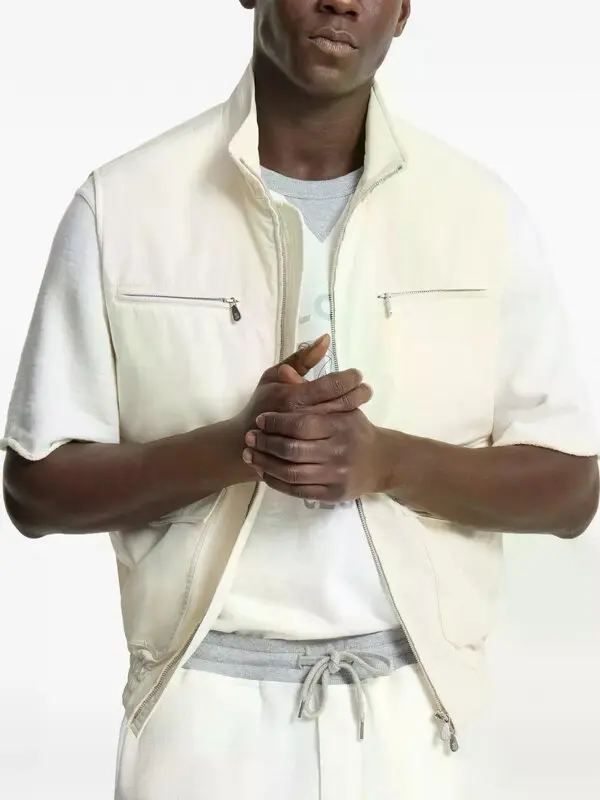 Brunello Cucinelli Bonded Padded Gilet