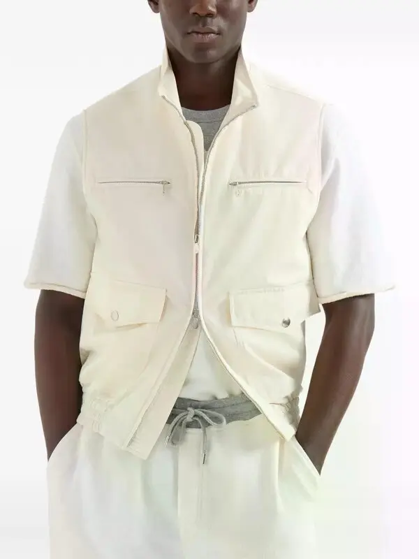 Brunello Cucinelli Bonded Padded Gilet