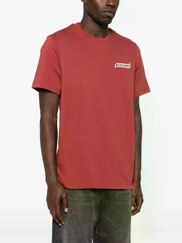 Moncler Ss Logo-detail T-shirt