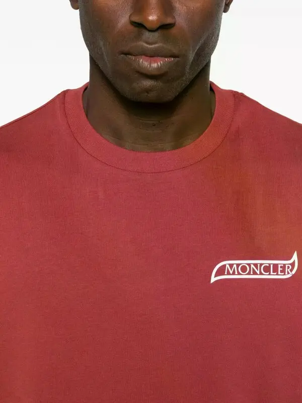 Moncler Ss Logo-detail T-shirt