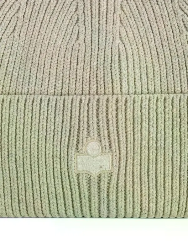 Isabel Marant Étoile Logo-detail Cotton Beanie - Neutrals