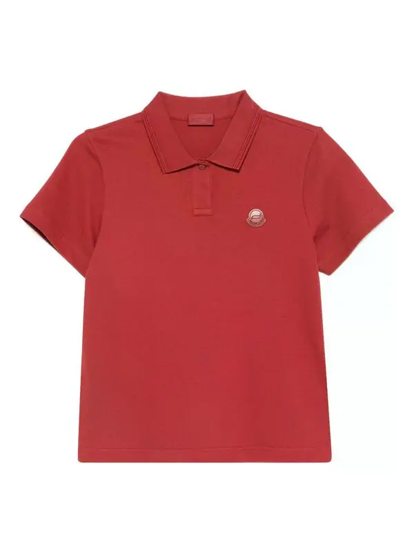 Moncler Logo-patch Polo Shirt