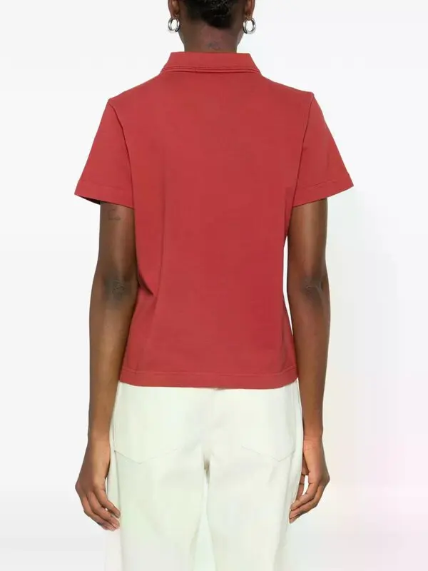 Moncler Logo-patch Polo Shirt
