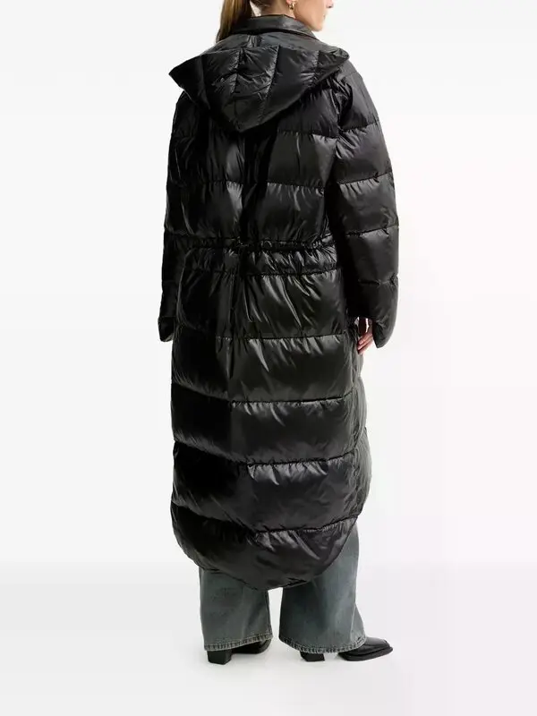 MMC STUDIO Hooded Oversized Puffer Jacket - Black